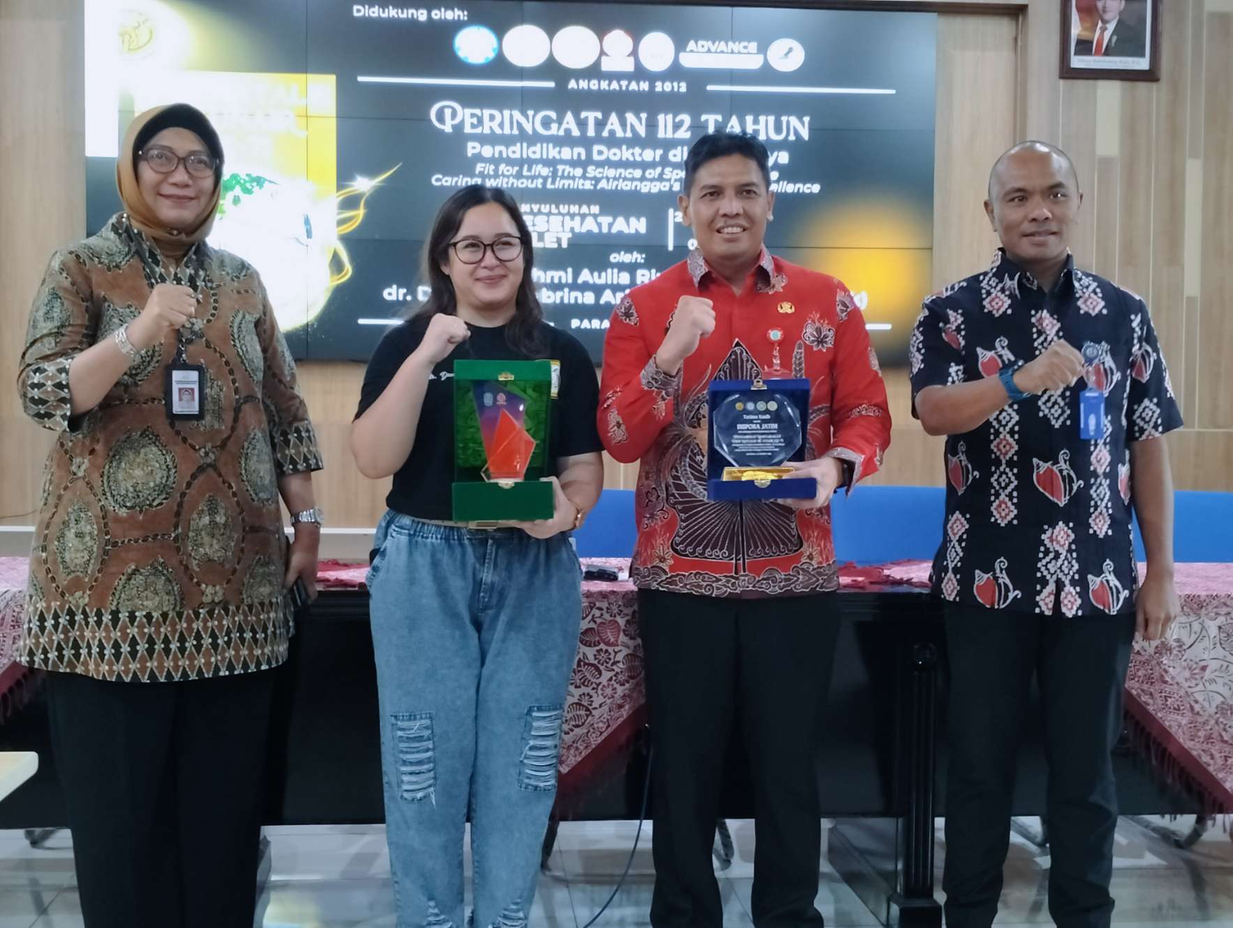 Dispora Jatim Apresiasi FK Unair atas Penyuluhan Kesehatan Atlet ...